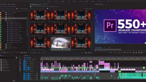 这套无缝转场合集简直是太用了ae