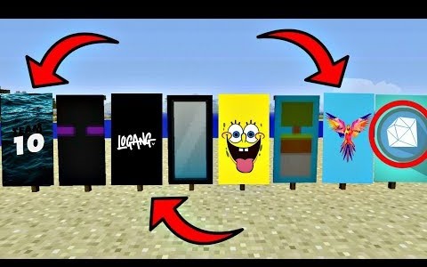 [ Minecraft实用小技巧]教你在MC里制作10种好看的旗帜 #3(MC)