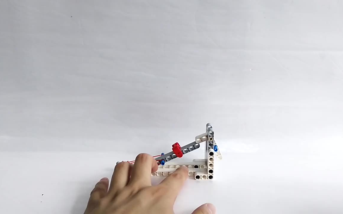 【乐高-机械结构】投石机 [仿制作品]