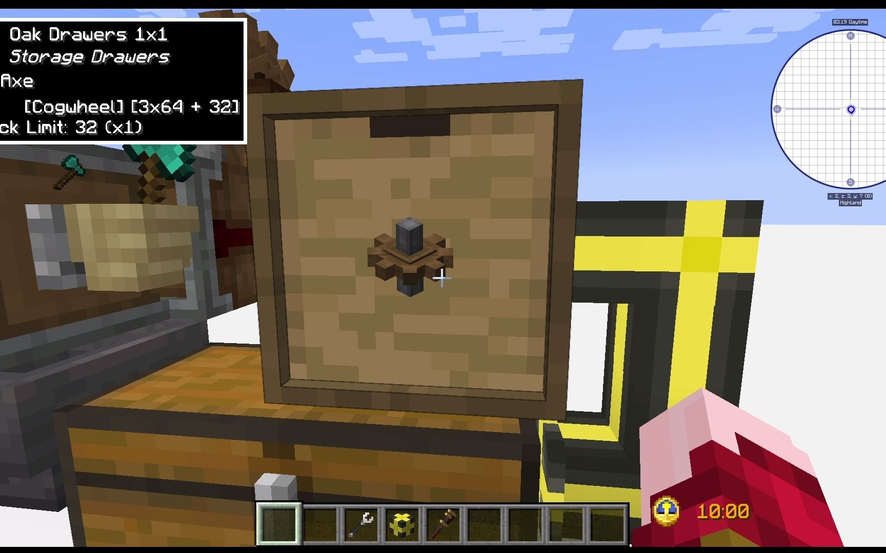 [Minecraft]1.18.2机械手复制任意物品BUG抽屉