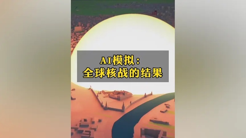 AI模拟:全球核战,美国、俄罗斯和中国会有何结果
