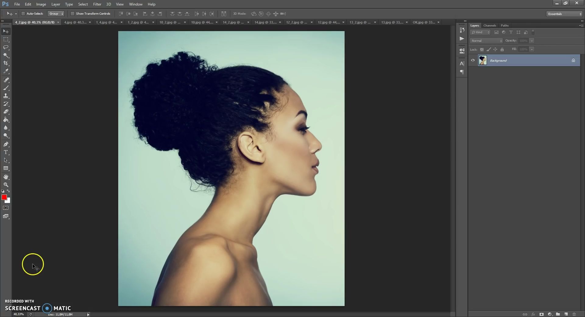 【ps动作】大师级人像复古几何图像效果PS动作-大光圈资源