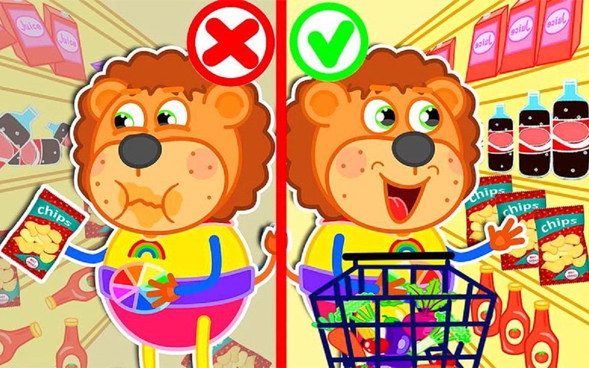 小猪儿童动画:捣蛋的小狮子不遵守超市规则,他会受到什么惩罚呢?
