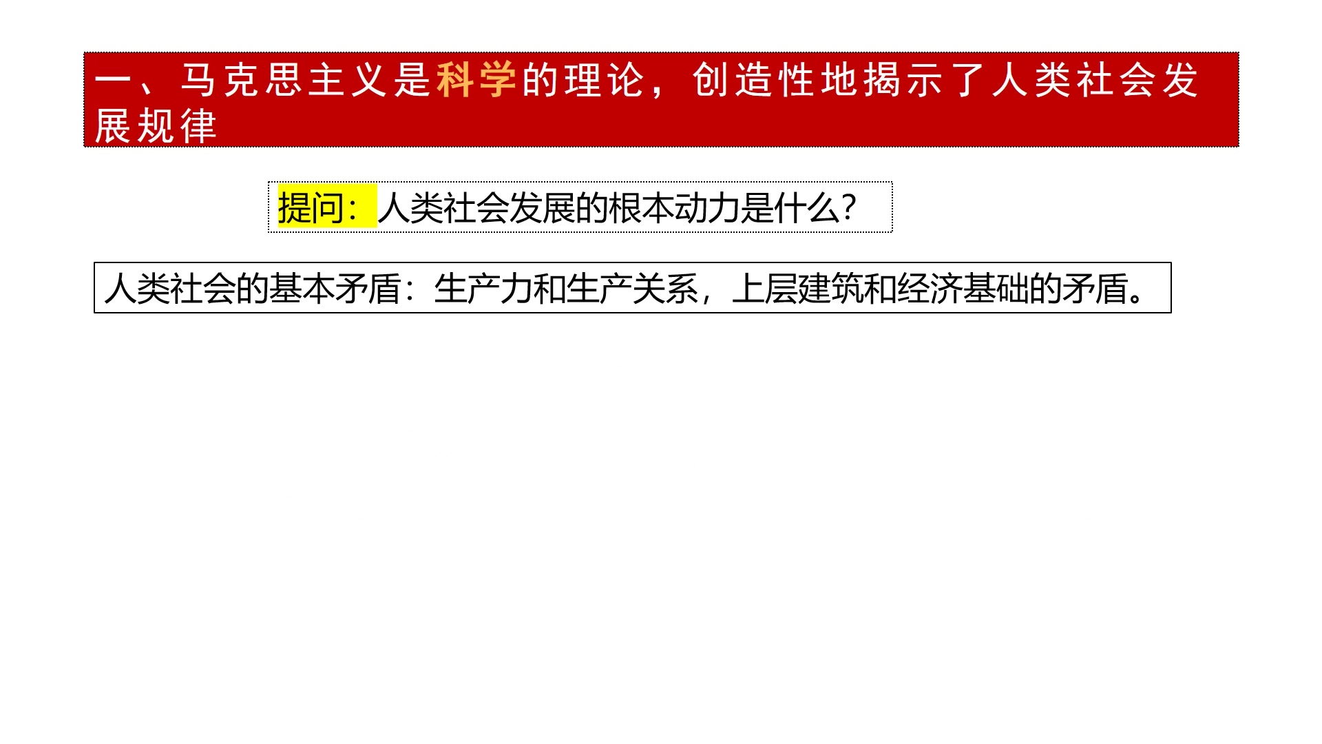 为什么要信仰马克思主义