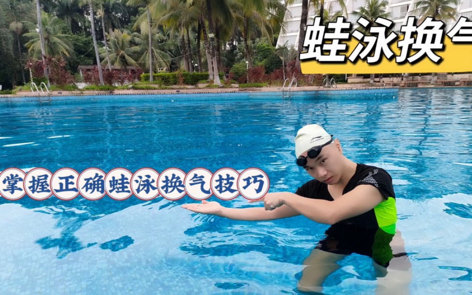 掌握正确换气方法要领,这样轻松解决游泳难问题,让你轻松游蛙泳不费力