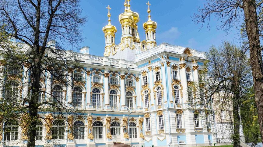 俄罗斯圣彼得堡夏宫实况