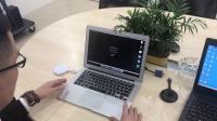 MacBook Air与Windows系统笔记本电脑快速将信号画面无线投影在86...