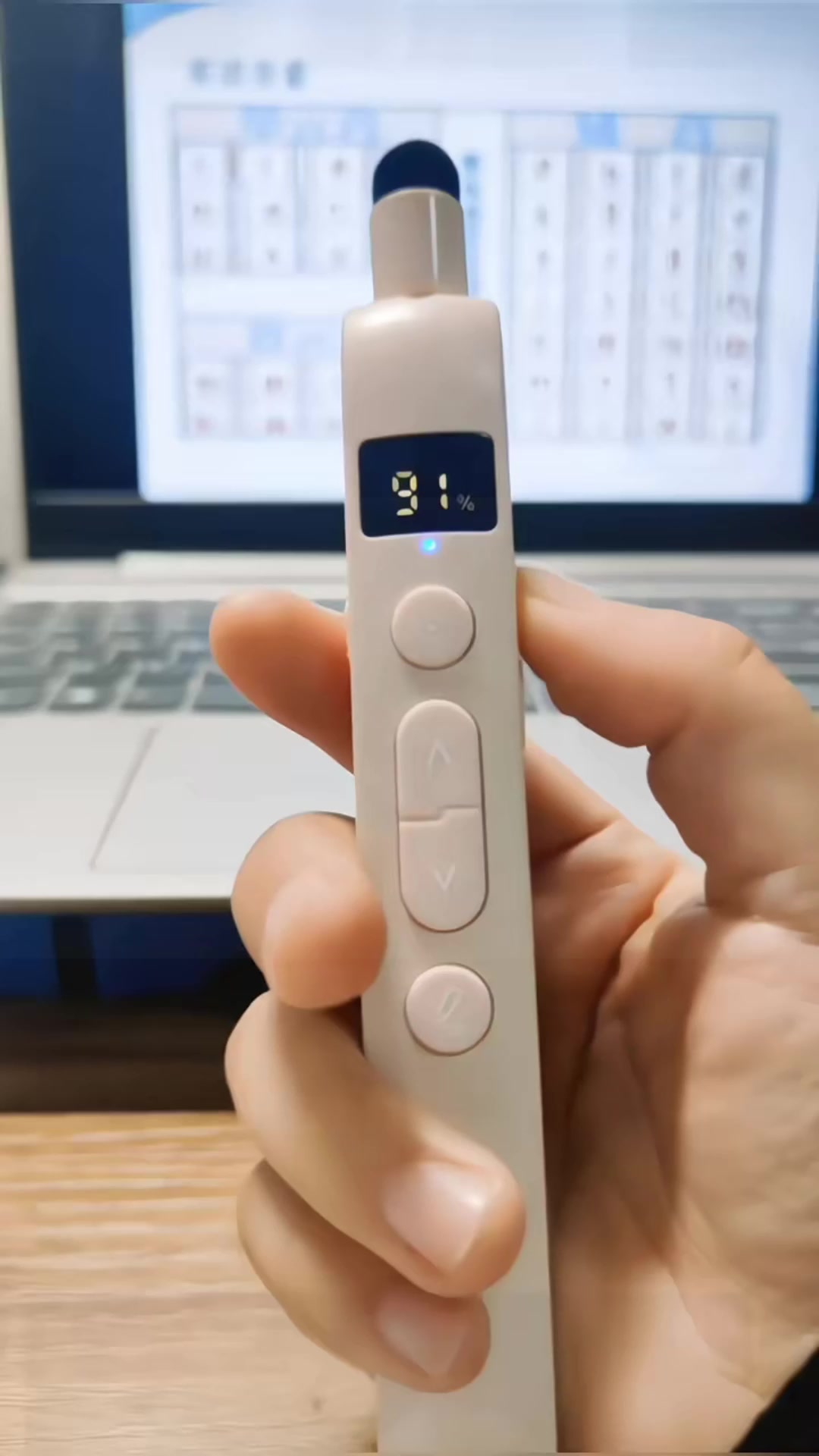 伸缩教鞭激光翻页笔教师用可书写多功能ppt倒计时触屏多媒体白板#...