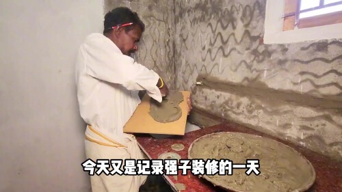 农村厨房墙砖这样设计,保证你们没见过,成品相当的漂亮了