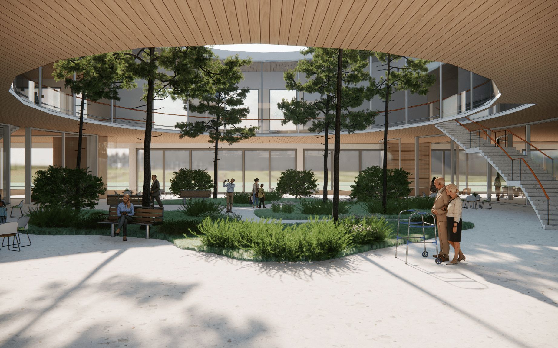 2022毕业设计|室内设计毕业生作品 设计师:薛春霞 设计主题:生态社区...