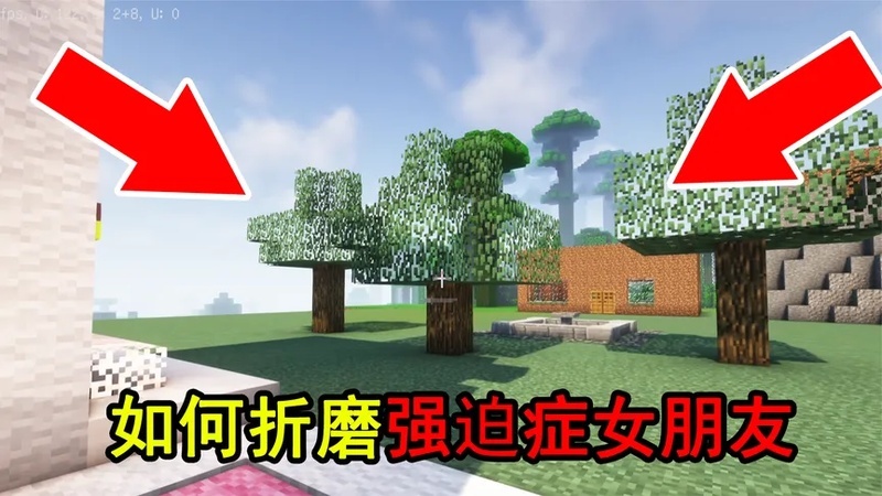 我的世界搞笑段子:如何折磨强迫症女朋友