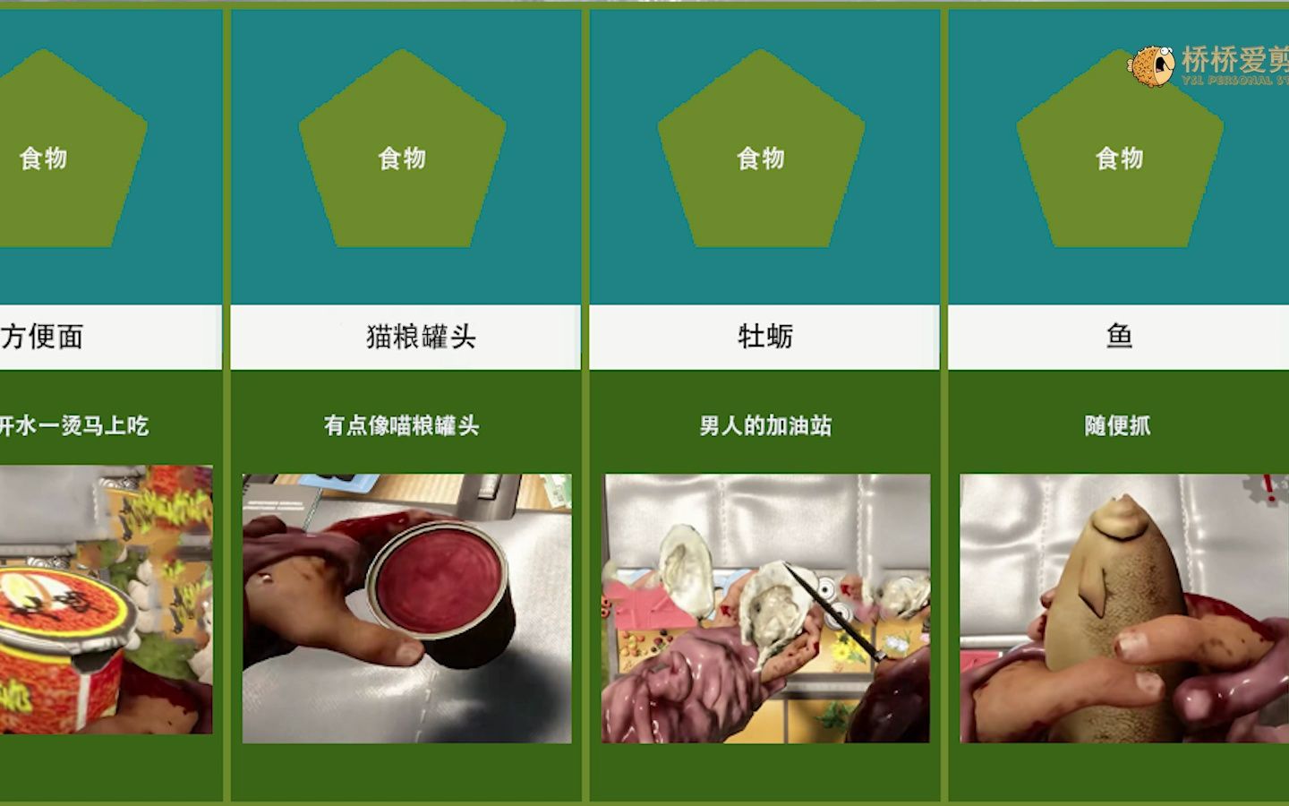【森林2】盘点一下森林之子里面的食物