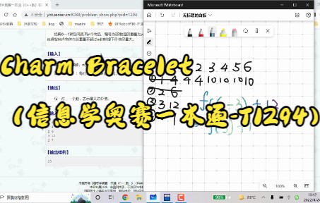 Charm Bracelet(信息学奥赛一本通-T1294)