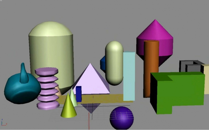 【3Dsmax】(第一期)基础建模与常用工具介绍