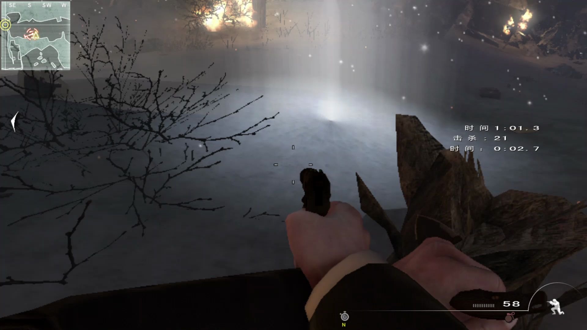 使命召唤8《特别行动》解救(决)总统女儿只靠一把手枪和小刀?