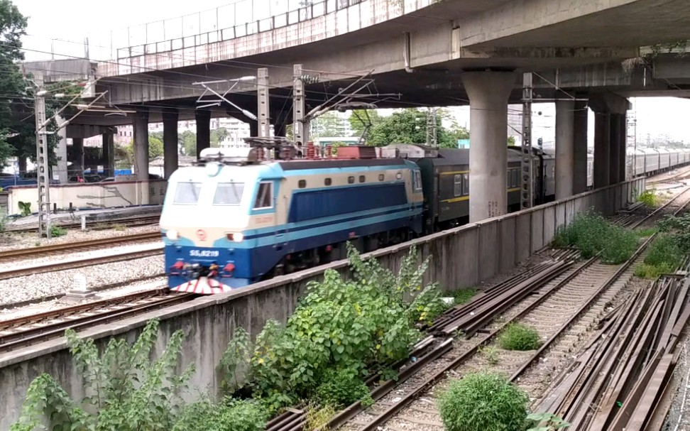 【中国铁路】K1171次(达州站-惠州站)本务广铁长段SS8-0219搭载...