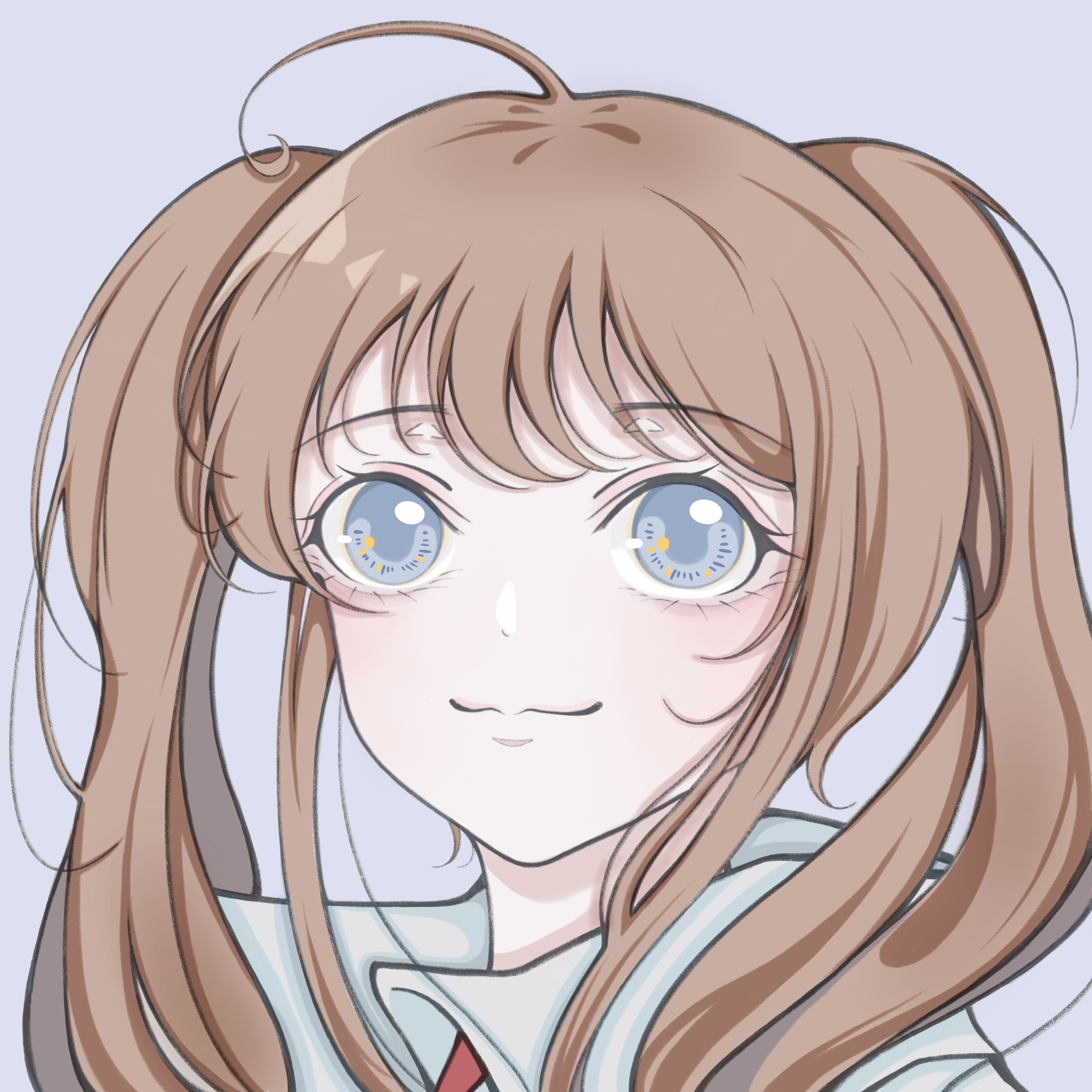 我头上真的有呆毛 