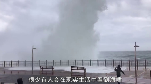 摄像机拍到的世界上最大的海啸录像!面对大自然人类就像蚂蚁