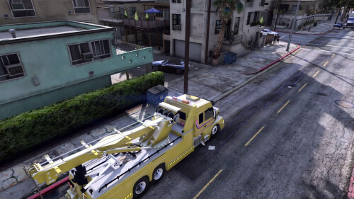 模拟游戏之劳斯莱斯被拖进海水里洗澡