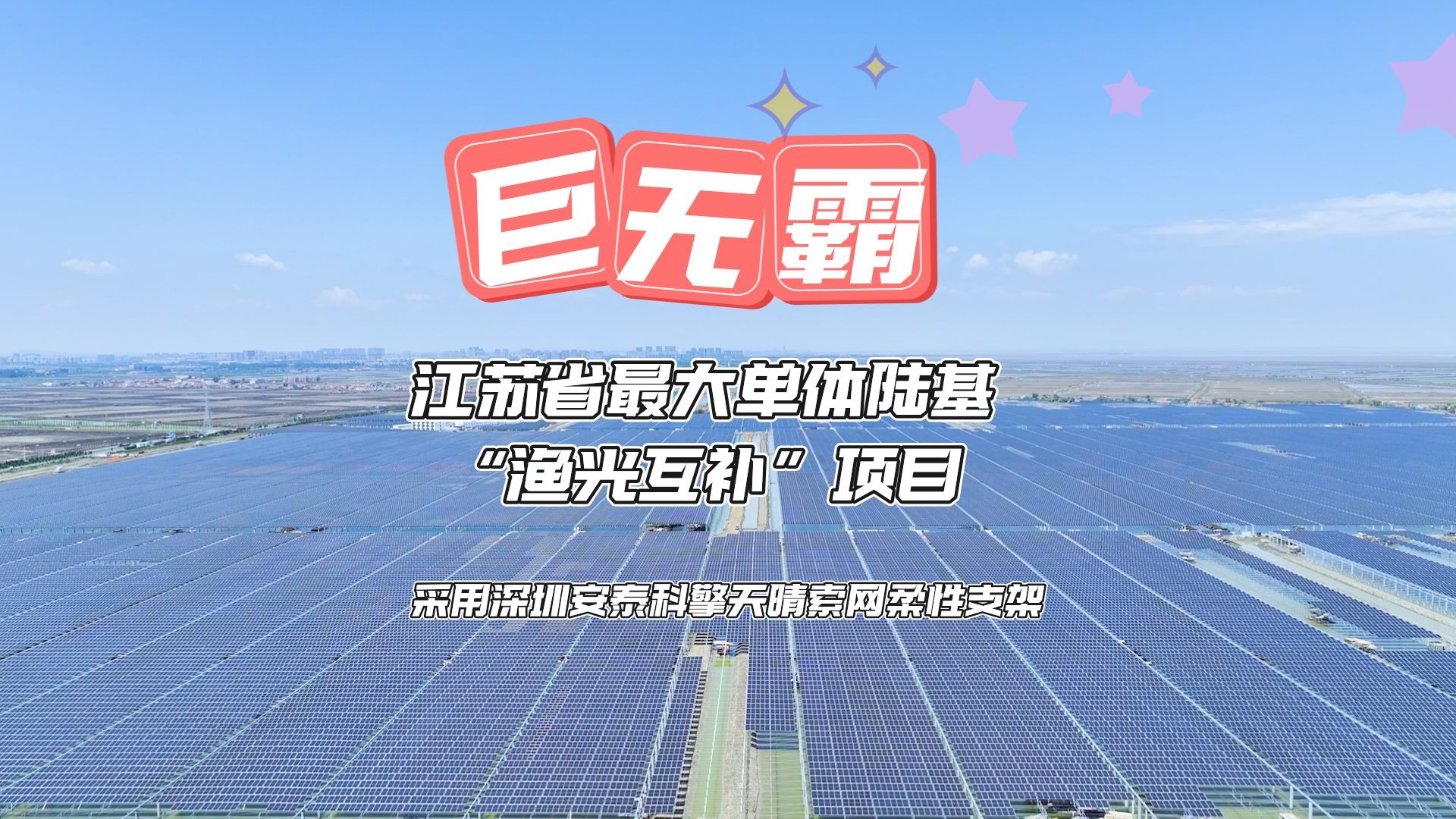 江苏省最大单体陆基“渔光互补”项目有哪些“黑科技”?