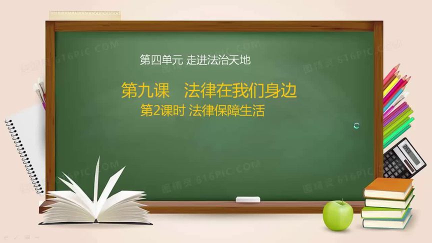 9-2法律保障生活