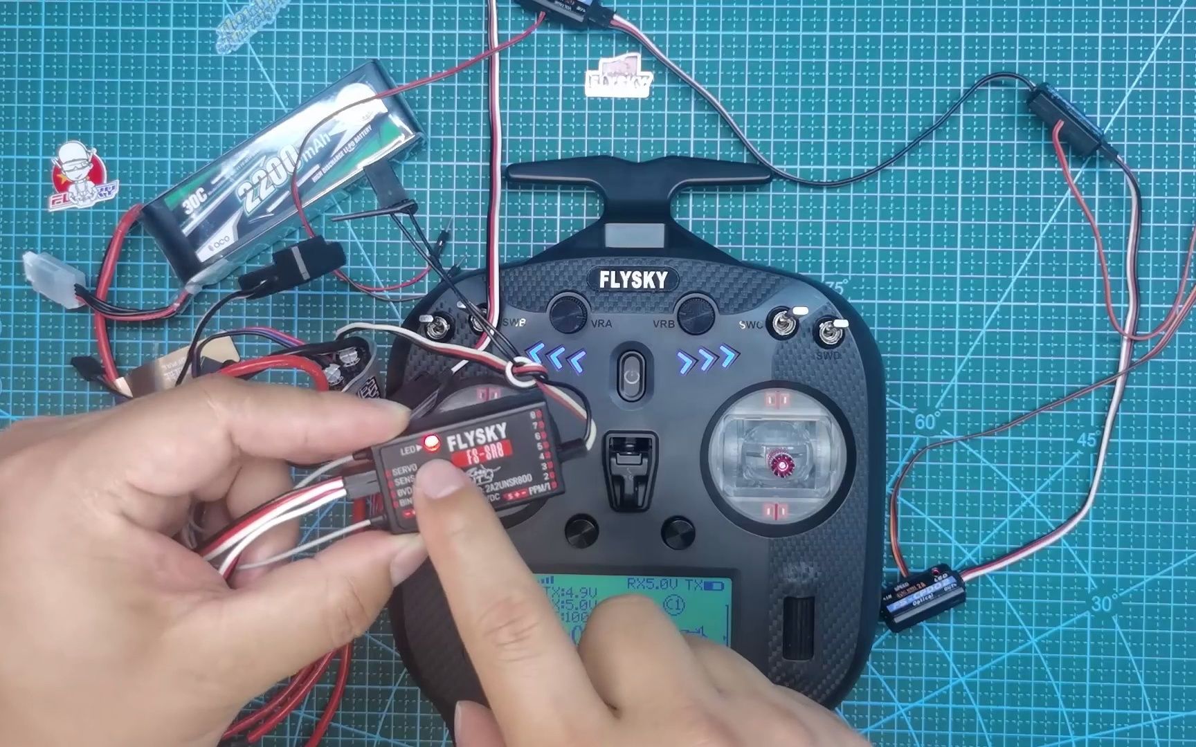 FS-ST8 SR8接收机参数与几种信号接口的讲解