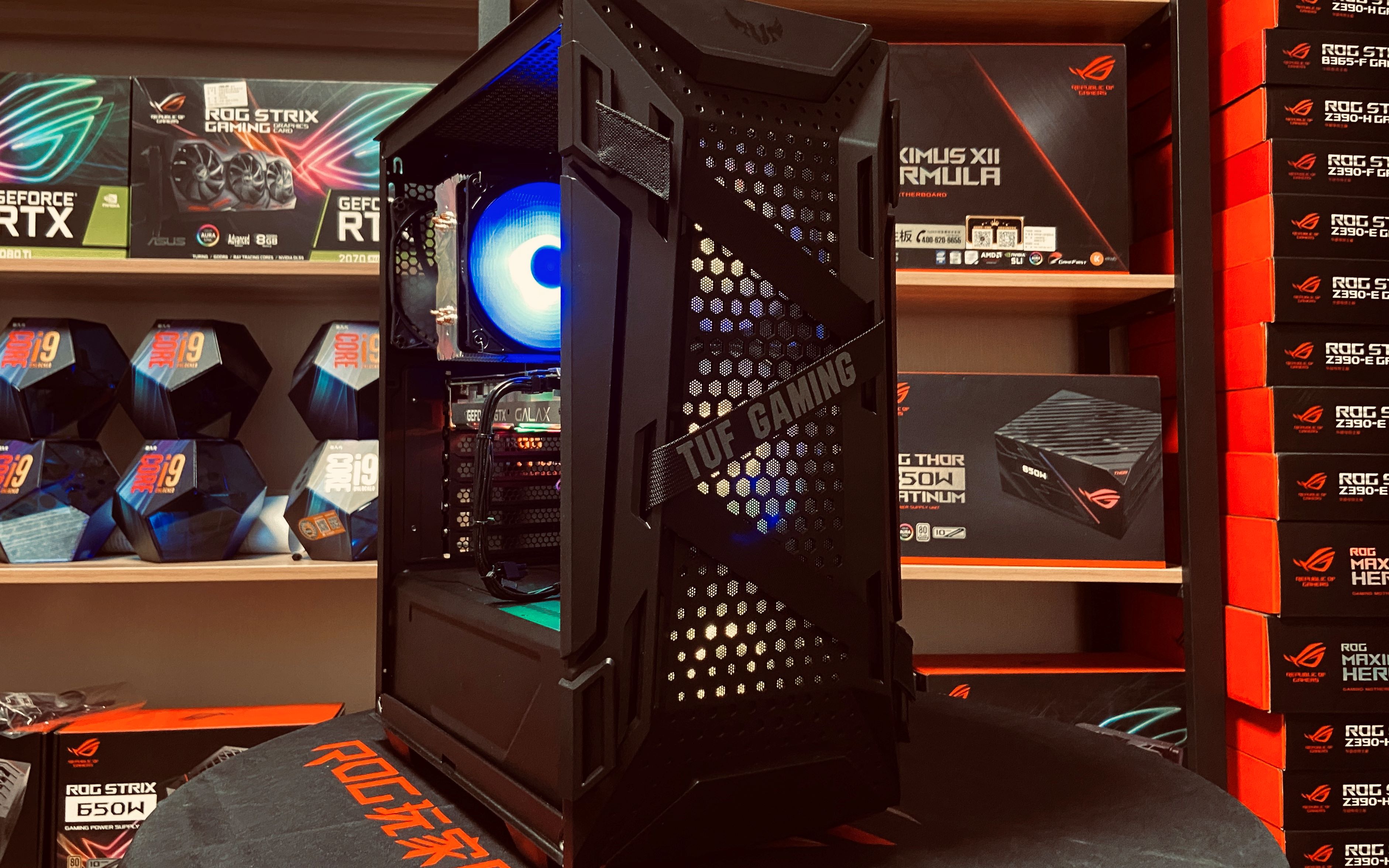 华硕GT301火枪手装机:I510400F+华硕B460重炮手+影驰金属大师上机!
