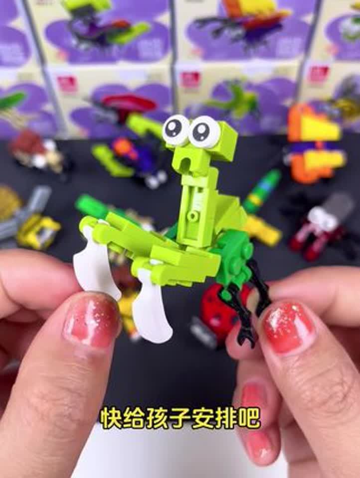 ...安排一套这样的积木,动手又动脑#拼装模型 #积木 #动手动脑 #儿童玩具