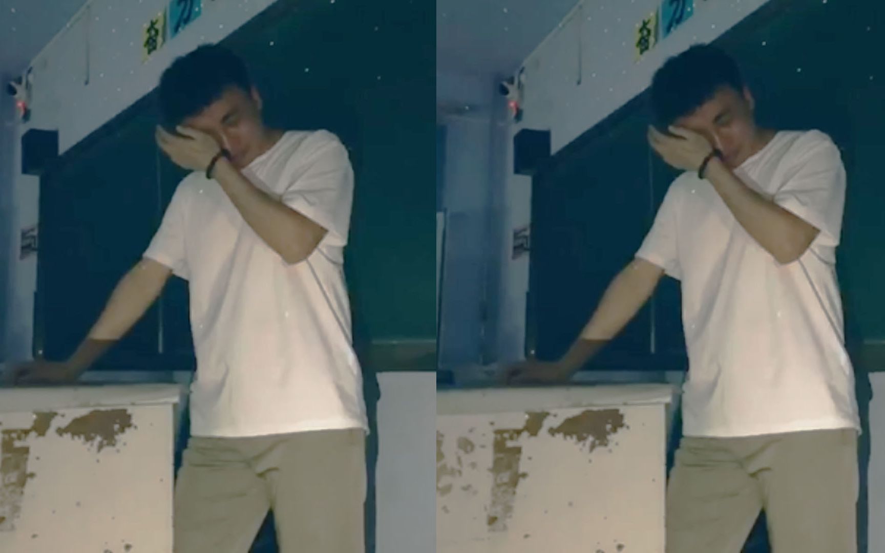 毕业离别,学生集体合唱《再见》,歌声哽咽唱哭硬汉班主任