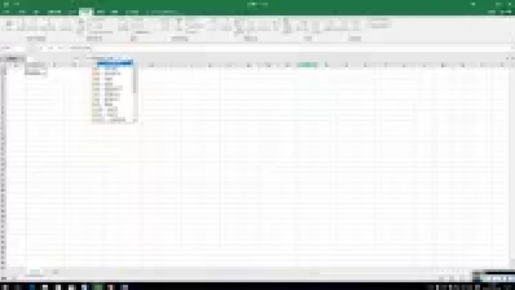 使用函数对列表或Excel表格列中的值进行求和-22.Excel 2016