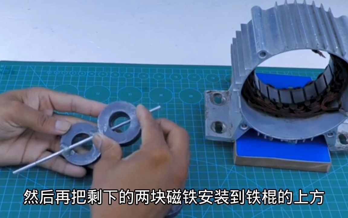 电动三轮车的电机是个好东西,稍微一改装就能变成5000瓦的发电机