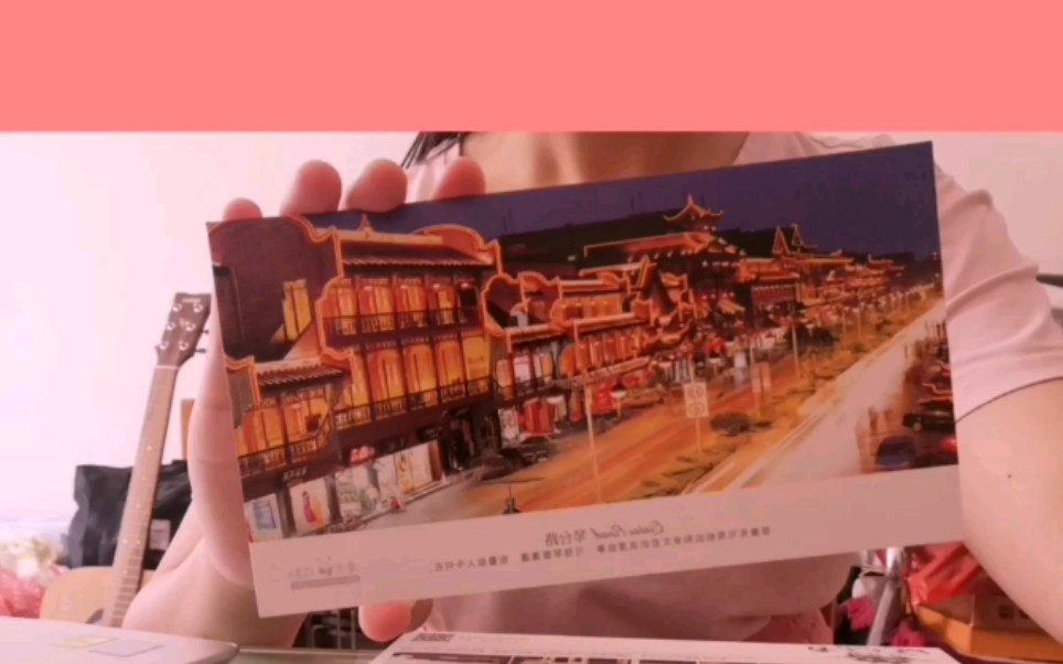 制作一张明信片!需要的是花、叶子和热爱!