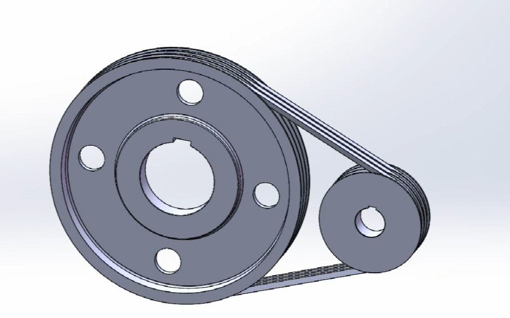 SolidWorks非标自动化设计教程:传动知识每天学-V带传动选型计算实例