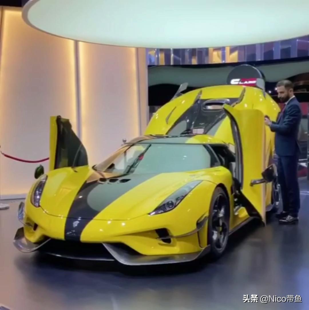 世界最快超跑之一的柯尼塞格AgeraR,超酷的自动门