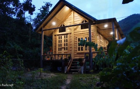 【1080HD】如何在溪流上建一座桥02【2年离网生活】