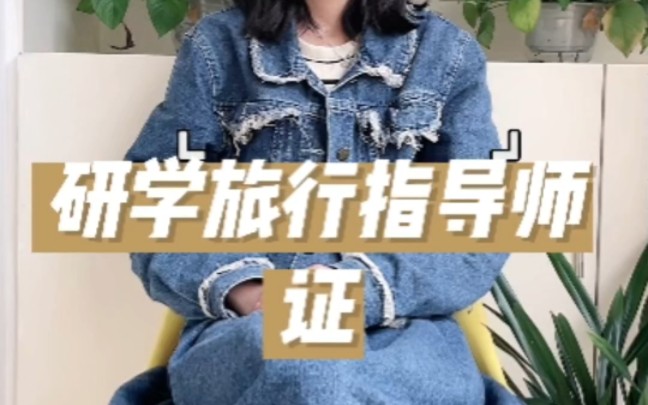 研学旅行指导师证有什么用?【文学教育】