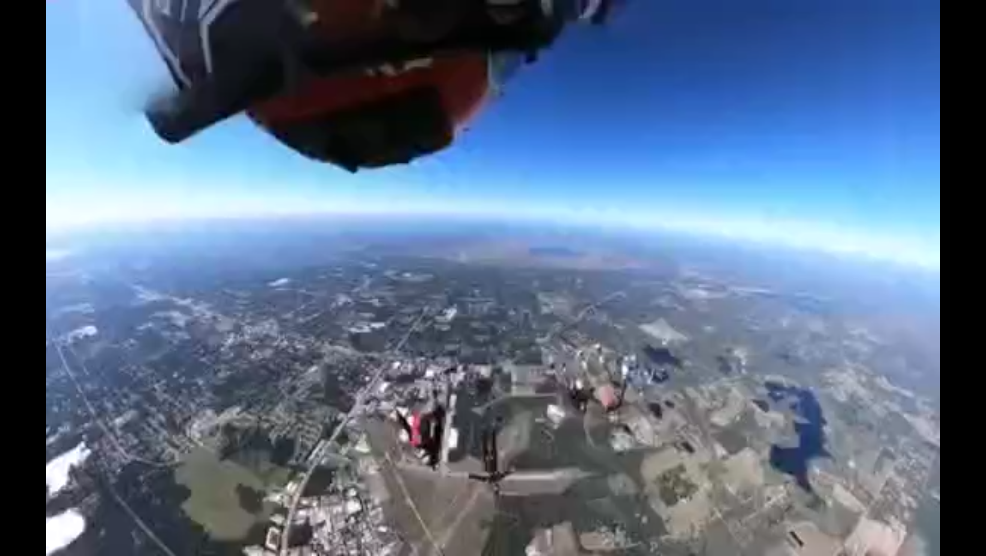 打不开降落伞,第一视角