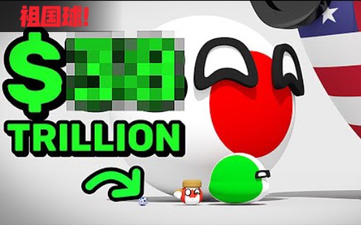 债务排行可视化(CC中字)| 波兰球-PWA动画