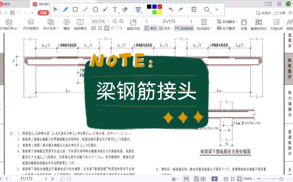梁钢筋接头应该设置在什么地方?梁上部钢筋和下部钢筋接头位置有哪...