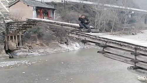 还是古人的智慧牛,能把桥设计成这样,300年了还很结实!
