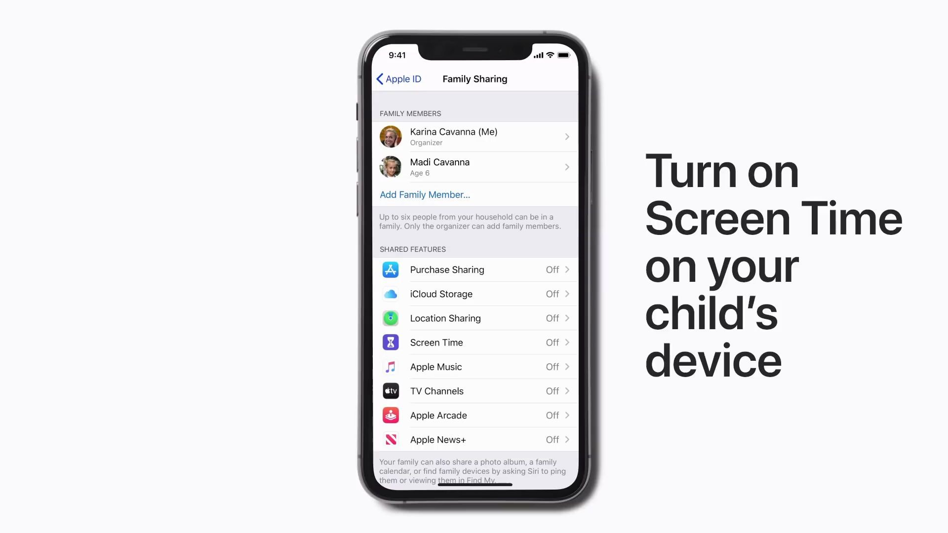 【Apple 支持】为你的家庭设置屏幕使用时间