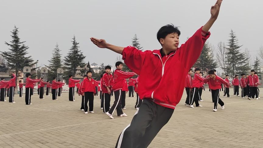 #我在塔沟武校学武术 日常训练更新