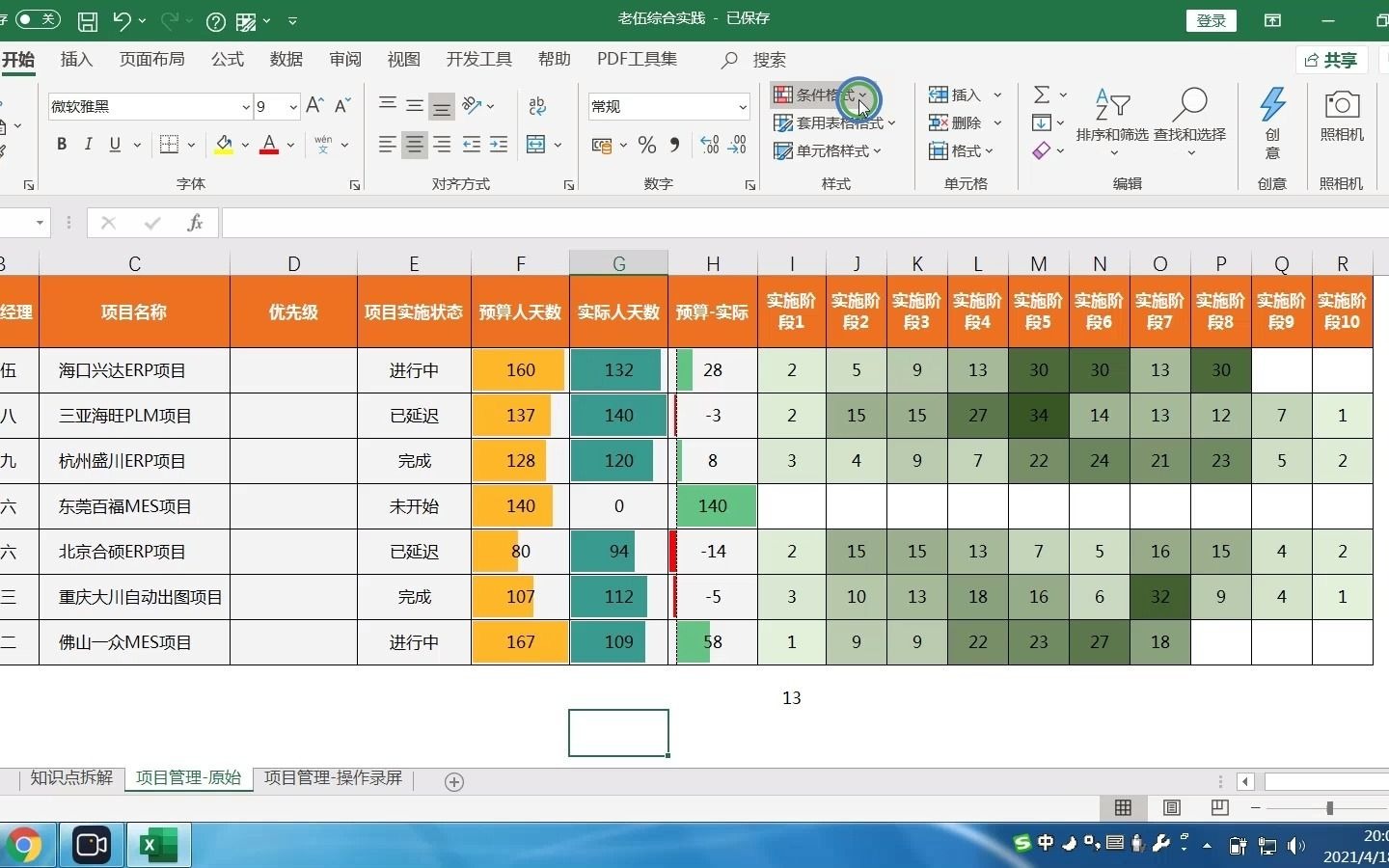 excel图标集技巧与方法讲解,你会了吗