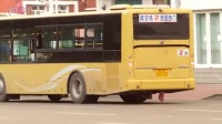 哈尔滨宇通汽车试车,试车线路为齐齐哈尔2路公交