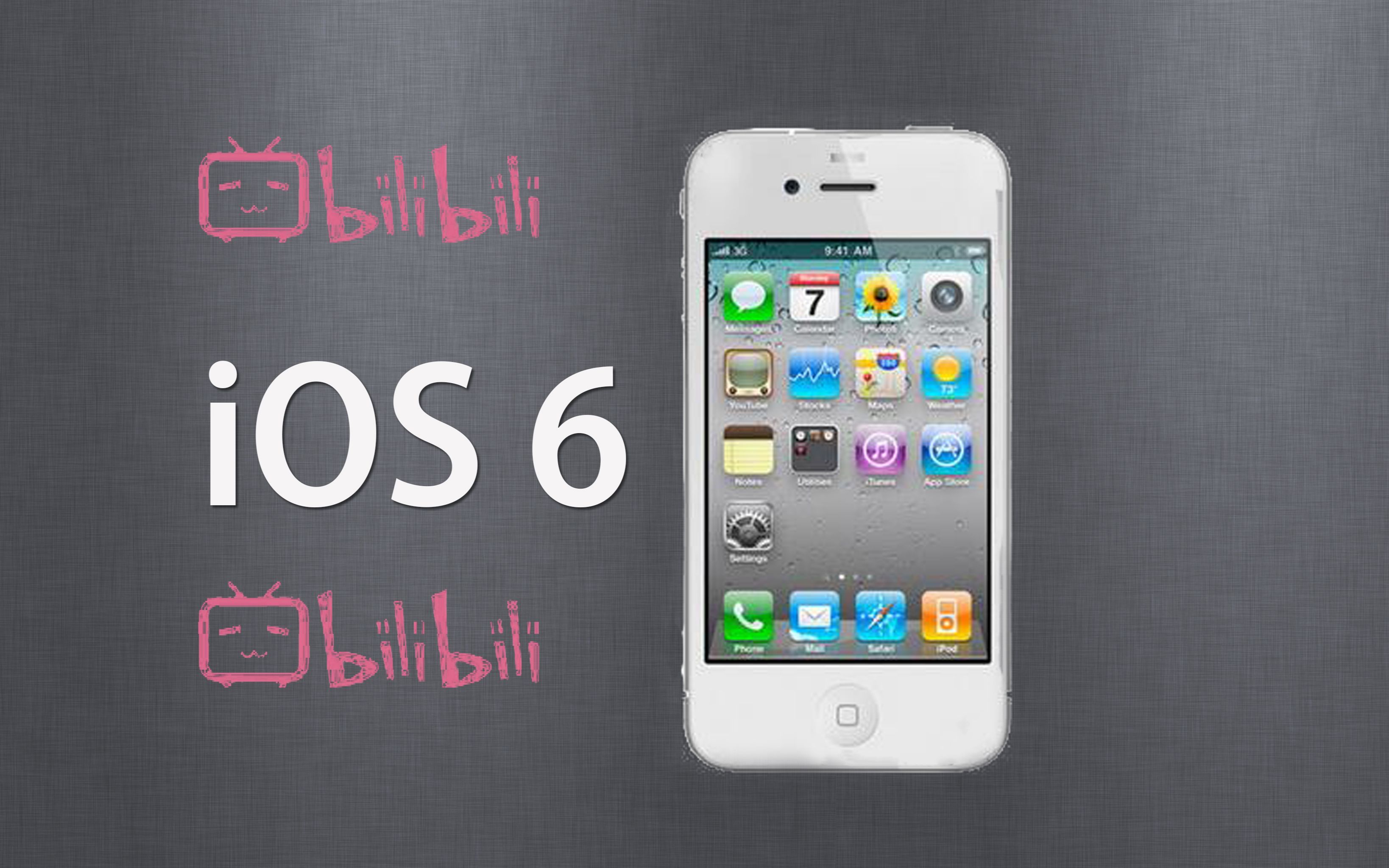 Phone4s ios6系统上看B站视频