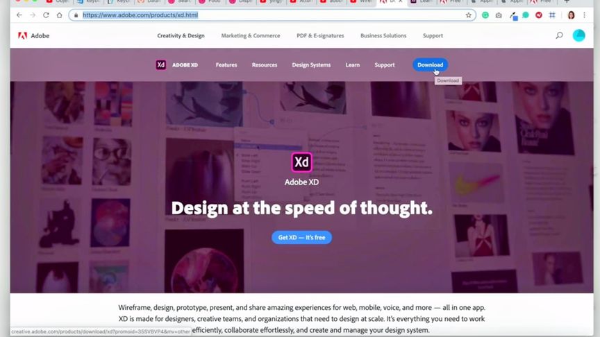 Adobe XD入门新手教程: 功能介绍+界面/交互设计