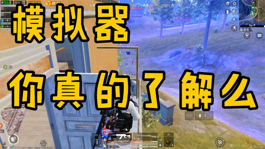 《和平精英》为什么用模拟器就一定厉害