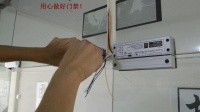 上下无框锁玻璃门安装视频