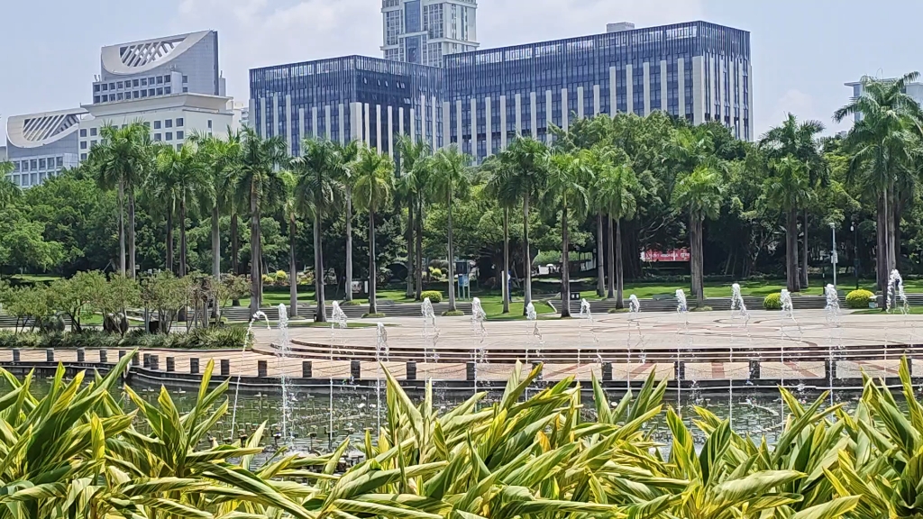 南宁南湖广场喷泉2024年维修调试
