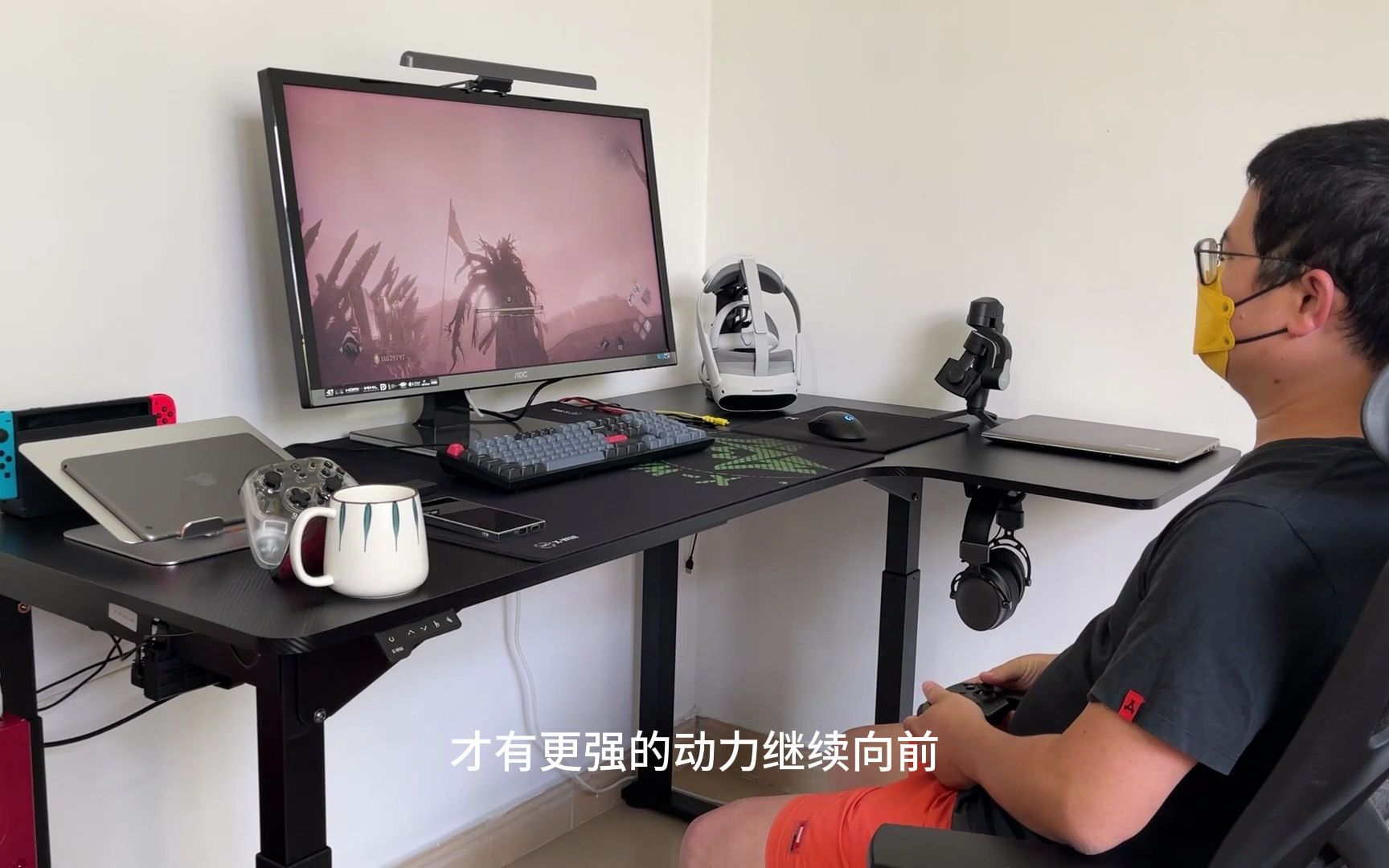 乘胜四柱双电动升降桌让你轻松切换坐站姿势保护腰椎